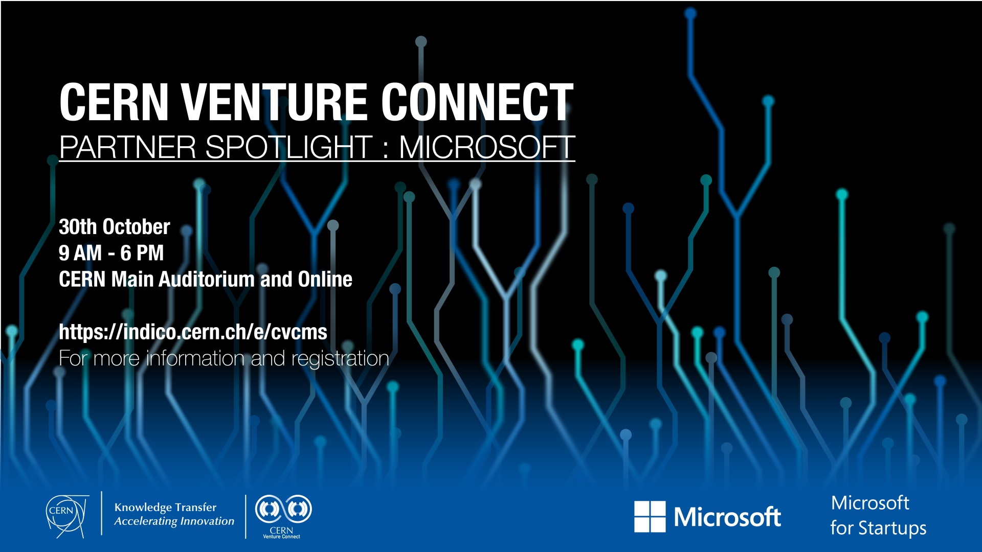 Don't just witness innovation, be a part of it! Join us on 30 October at CERN or online | CERN